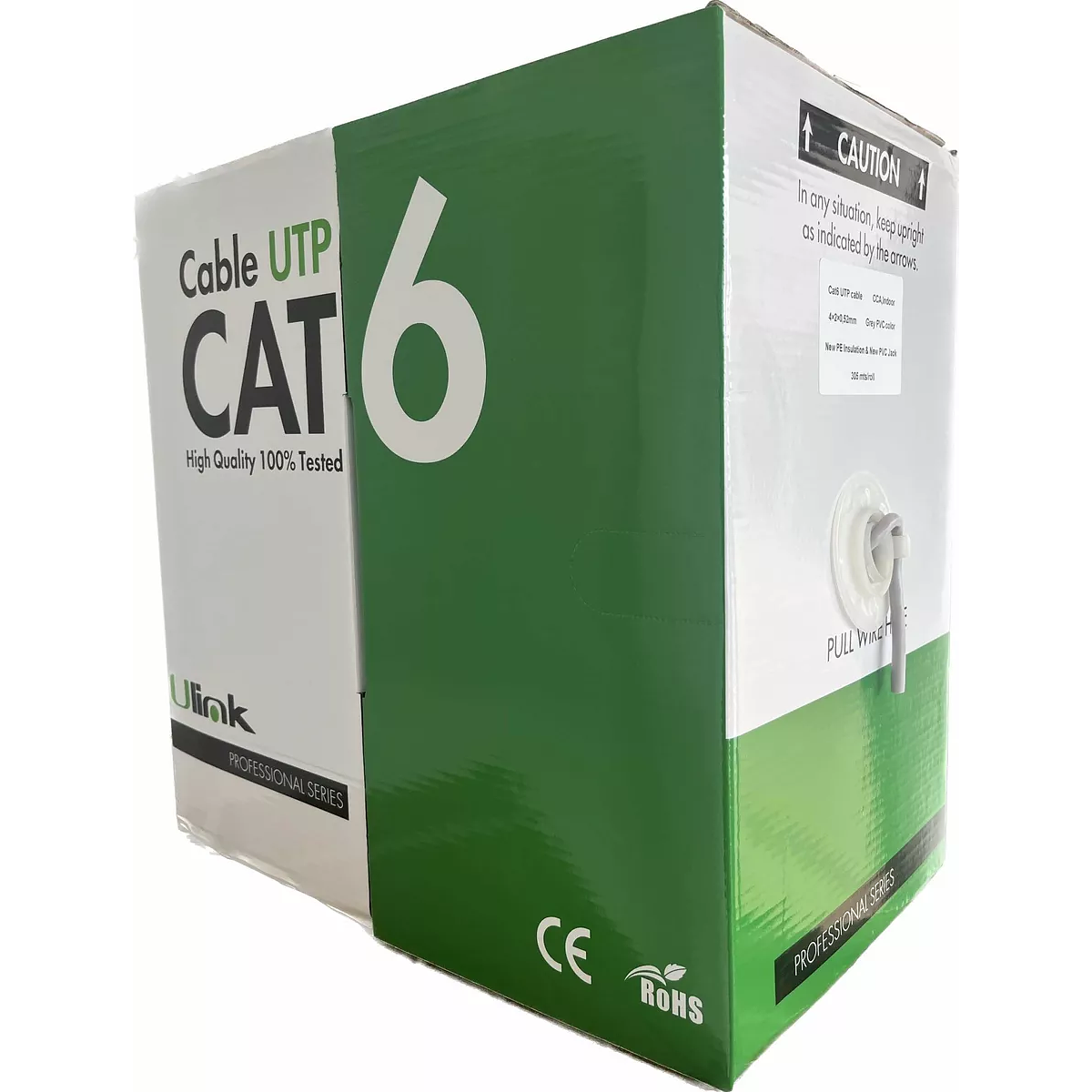305M caja de cable de red Cat6, 23 AWG, CCA, 4x2x0,52mm | Easytech store