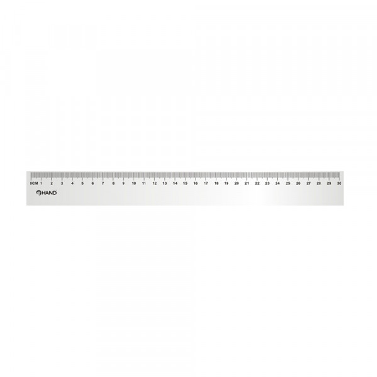 REGLA TRANSPARENTE ACRILICA 30 CM | Easytech store