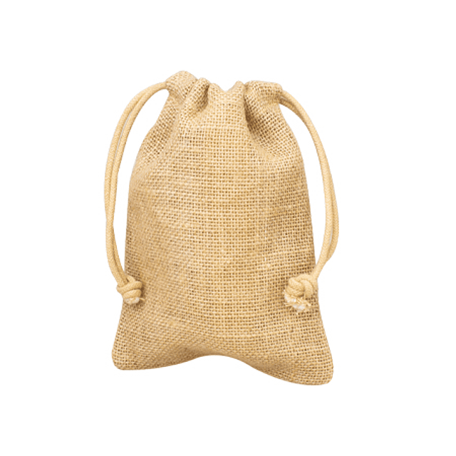 SACO DE YUTE 14X19CM ECOFAMY