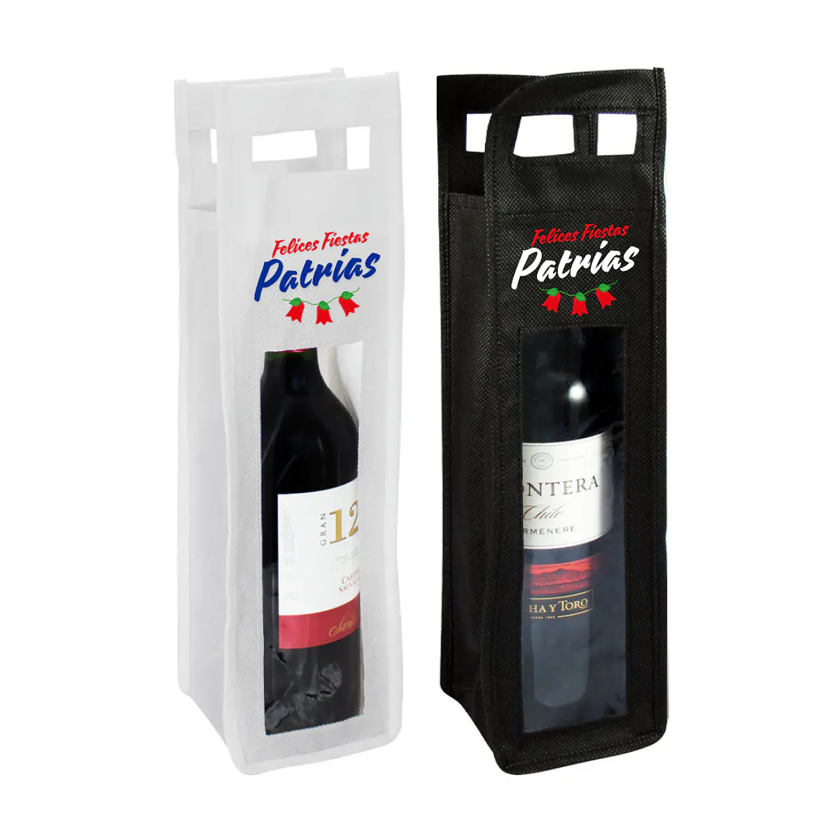 Porta-Botella de Vino de TNT fiestas patrias