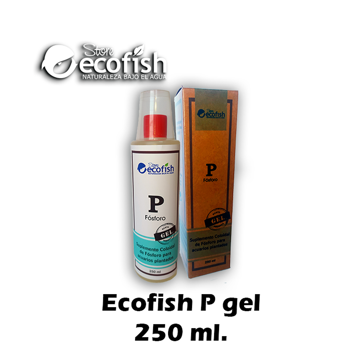 Fertilizante Fosfato Ecofish P Formula Gel