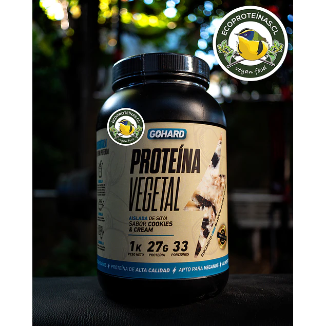 Proteína de Soya GOHARD Cookies & Cream 1 kg