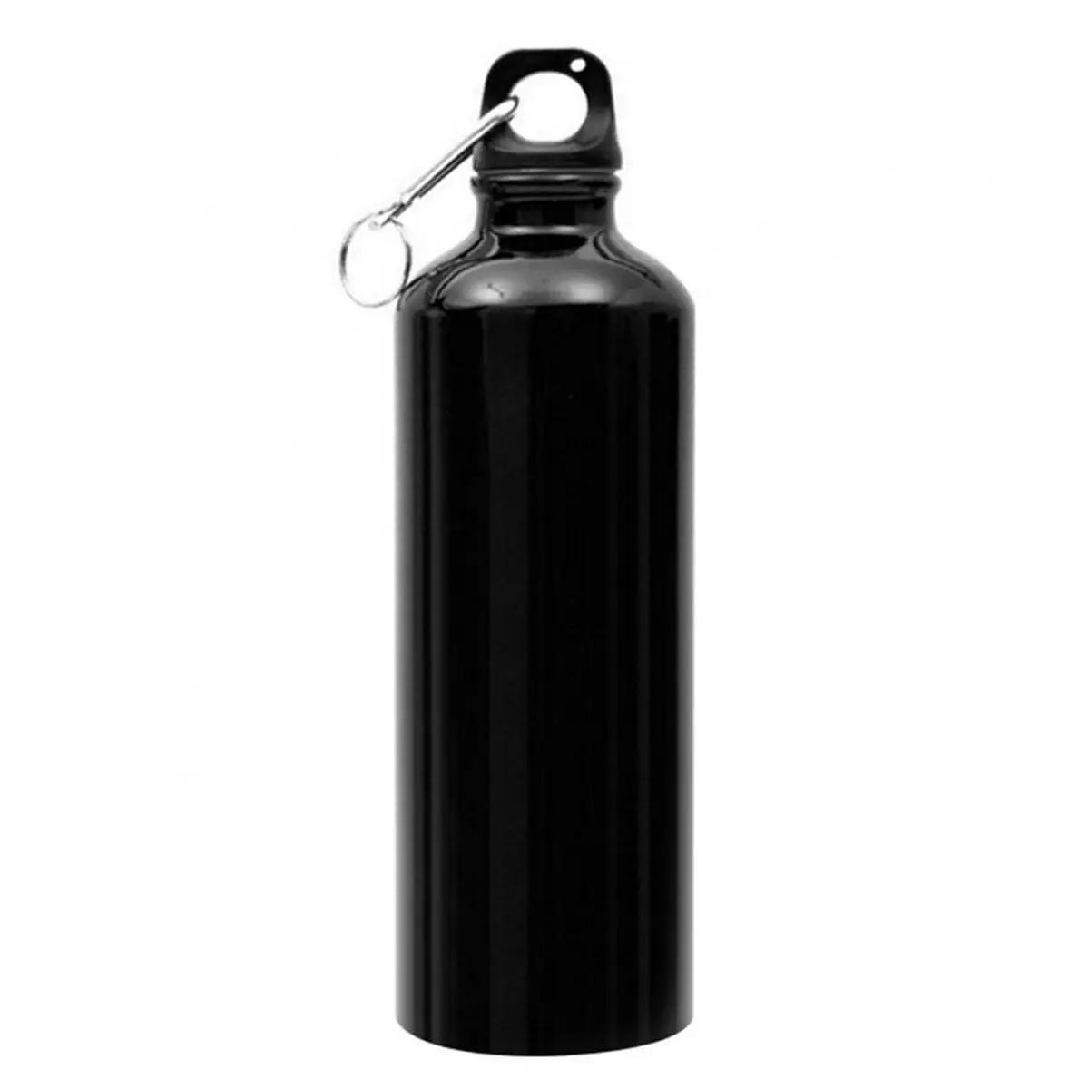 Botella Personalizada con tu logo aluminio 750ml mosquetón