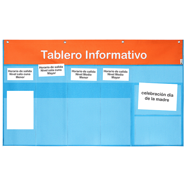 Panel de aprendizaje Tablero informativo