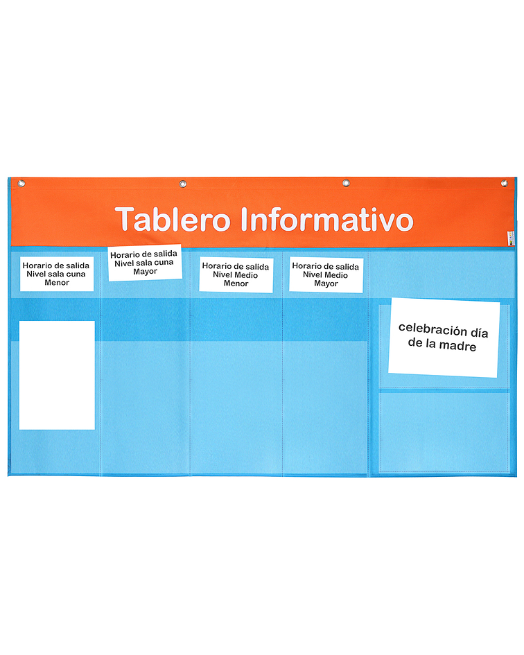 Panel de aprendizaje Tablero informativo