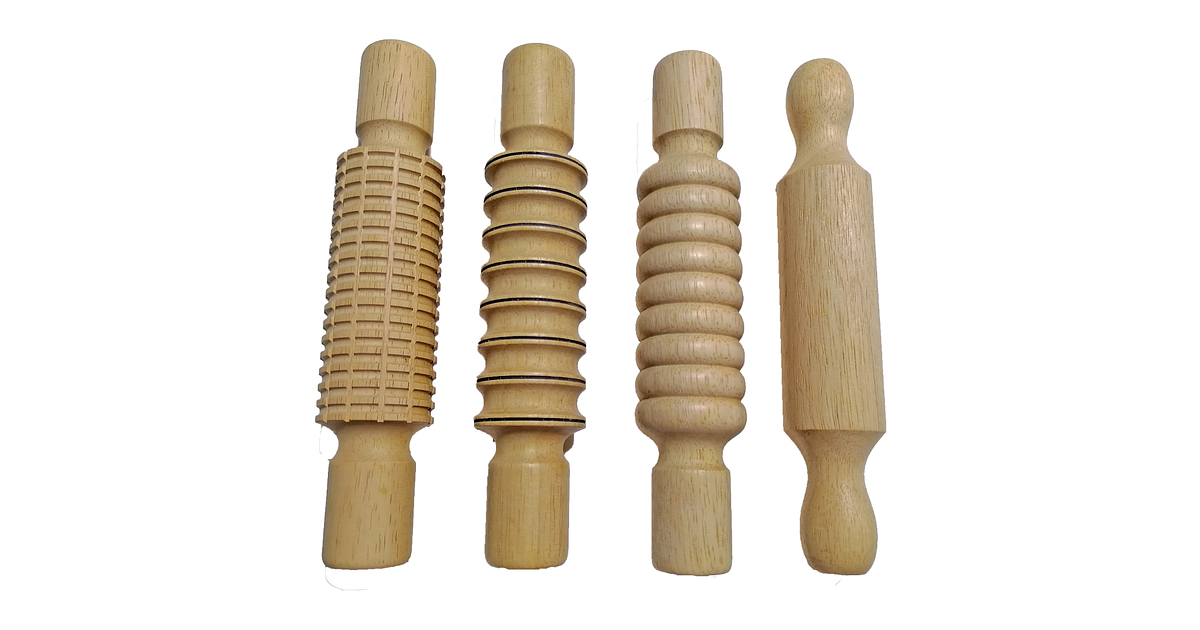 Set de 4 Usleros Grandes Texturas