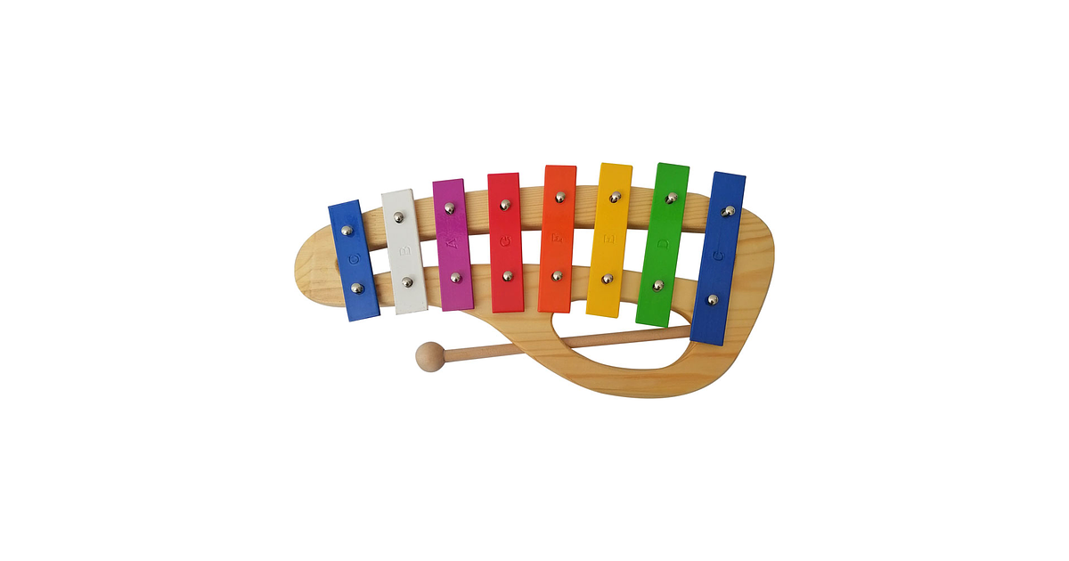 Xilófono 8 Tonos de Colores