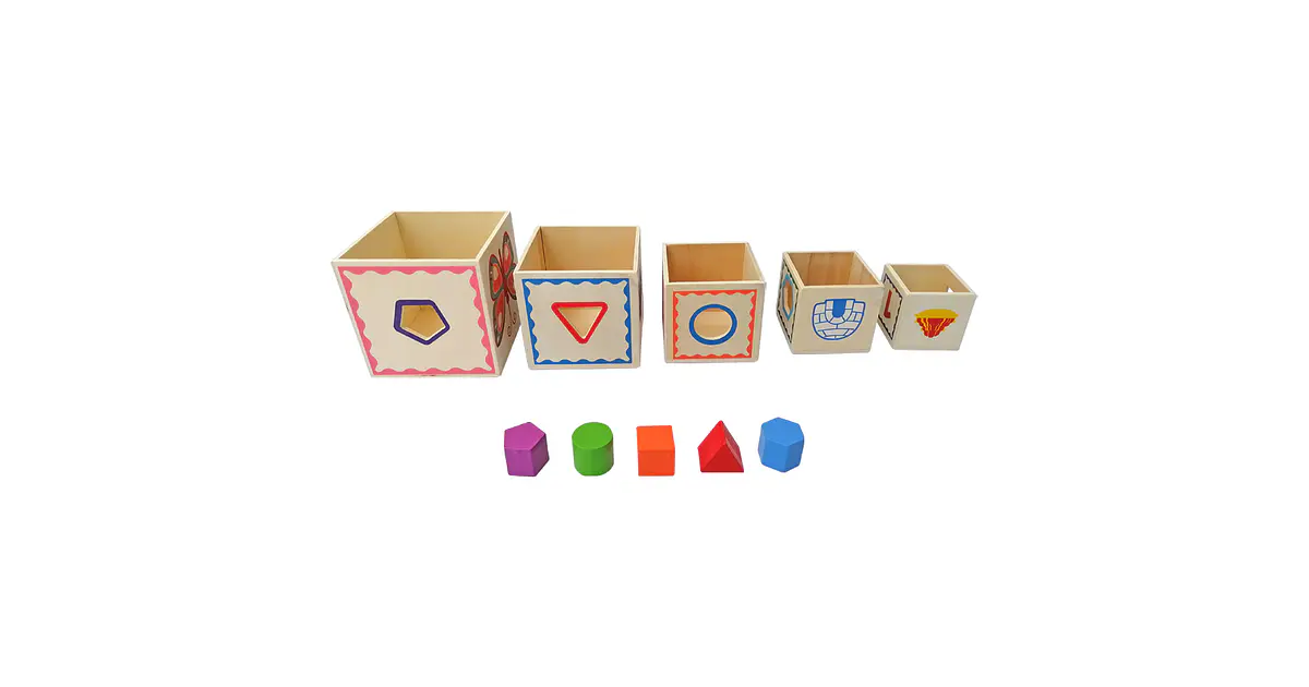 Kit de Cubos de Madera