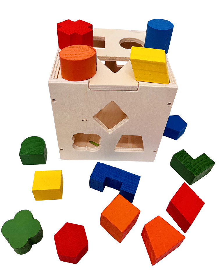 Cubo de Encaje Figuras Geométricas