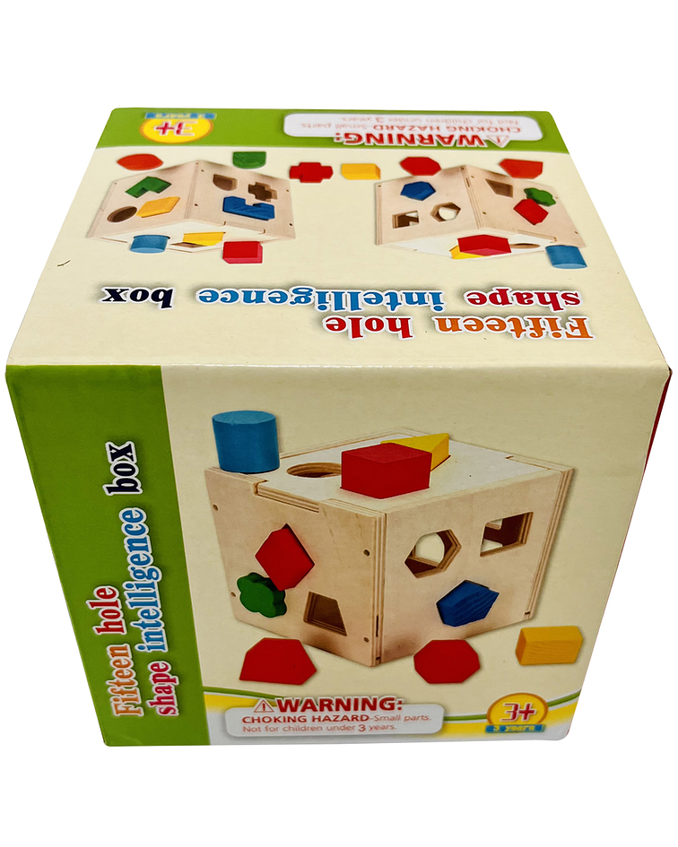 Cubo de Encaje Figuras Geométricas