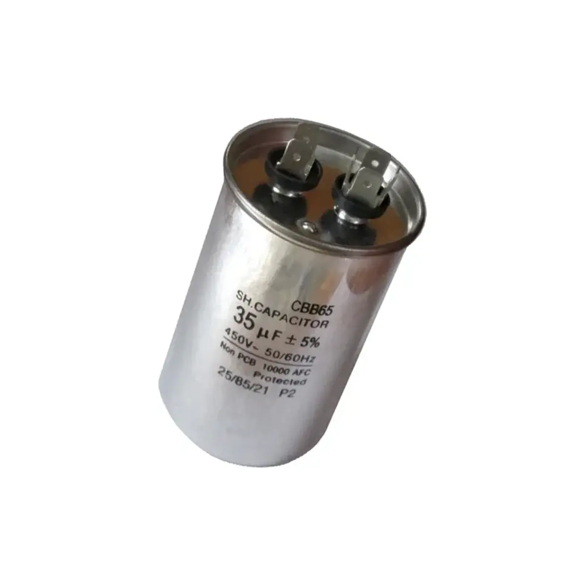 Capacitor Aire Acondicionado 55uf / 370v redondo