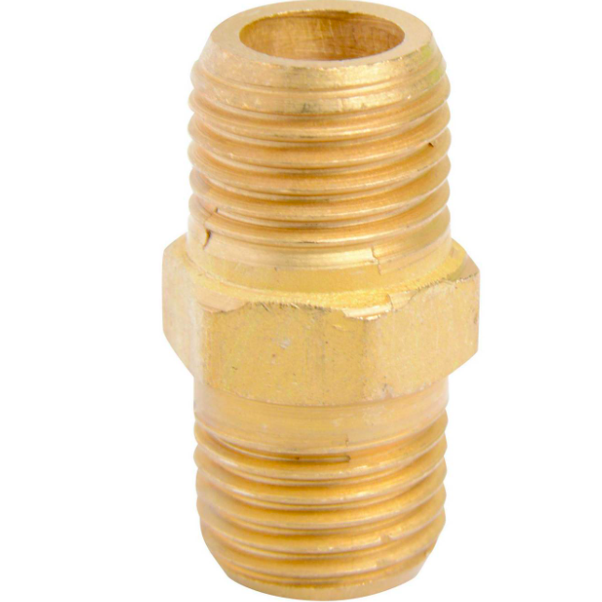 Niple Unión 1/4 Hilo 7/16 x 7/16 Refrigeración y Aire Acondi