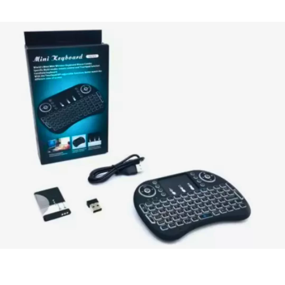 Mini Teclado Inalambrico Con Mouse Touchpad