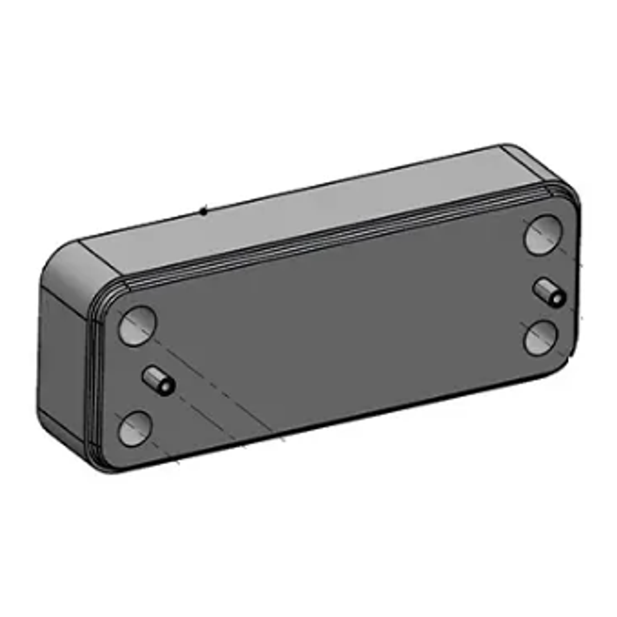 Intercambiador A/A Atron 24 Of/Bf 10 Placas