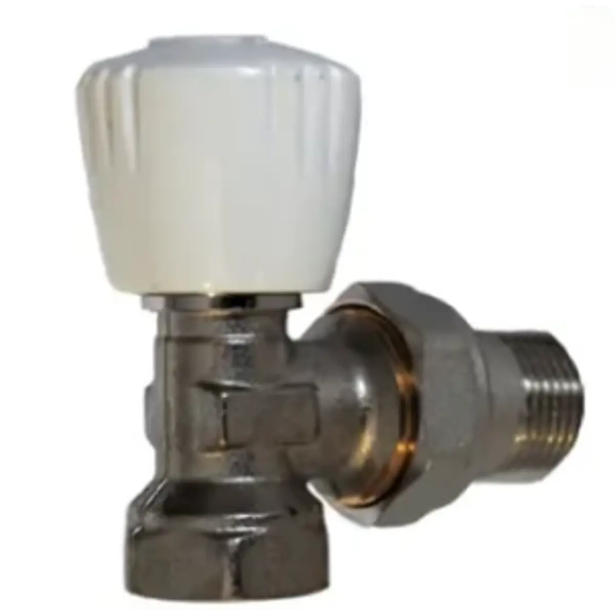 Kit Valvula Recta 1/2 para Radiador + Detentor (Pex 16)