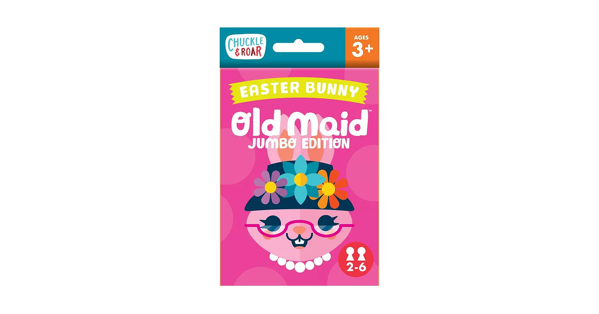 Juego De Cartas Old Maid Easter Bunny Conejo De Pascuas
