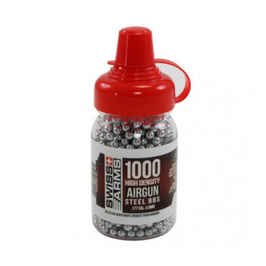 Balin Metalico Swiss Arms Airgun Steel 1000 BBS Cal 4.5 mm