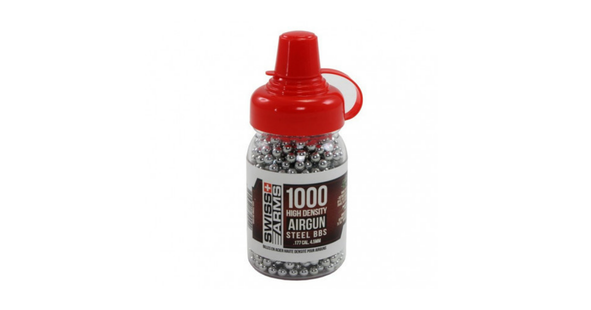 Balin Metalico Swiss Arms Airgun Steel 1000 BBS Cal 4.5 mm