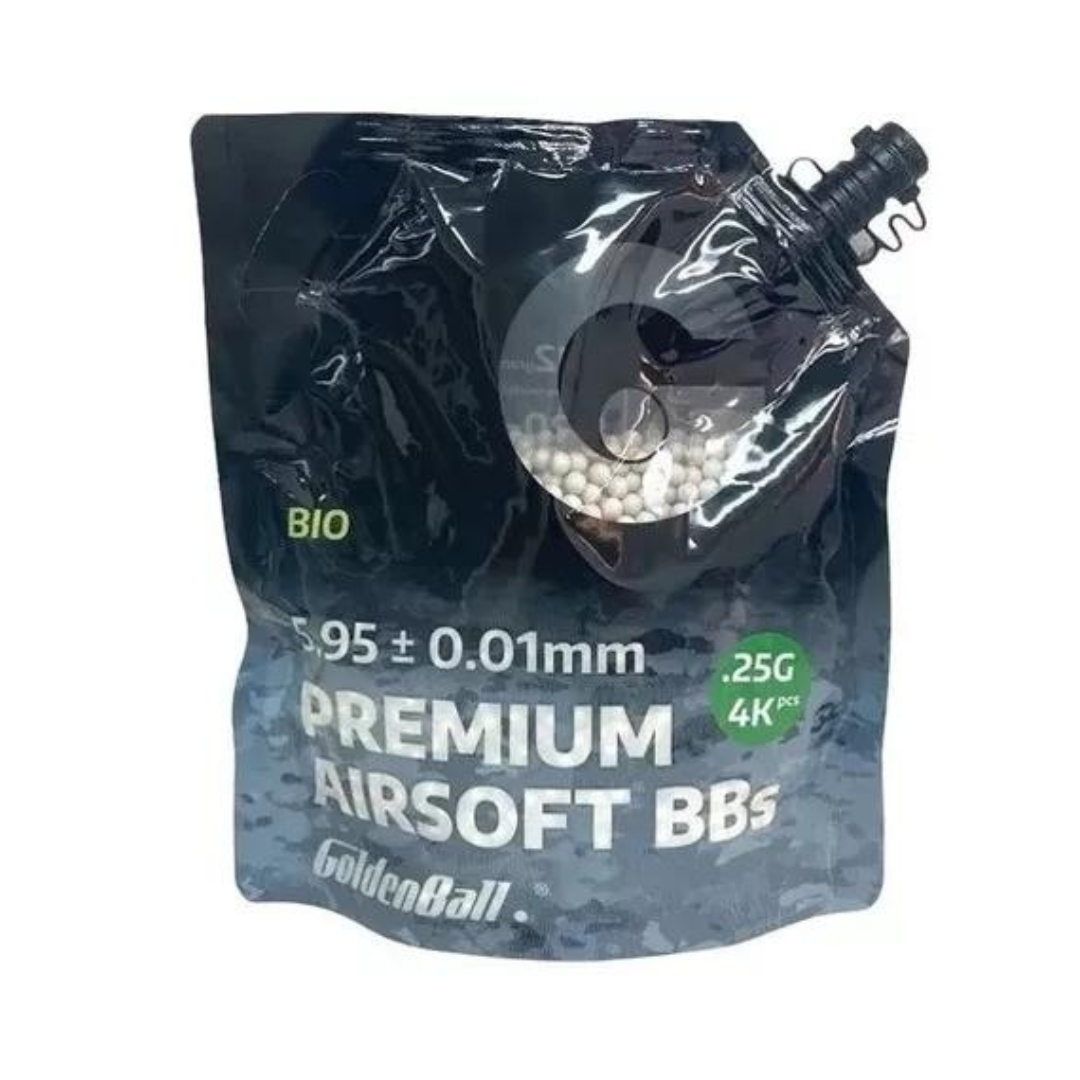 Balines Airsoft 1Kg Fusiles M4 Airsoft Paintball 0.25G Cal 5