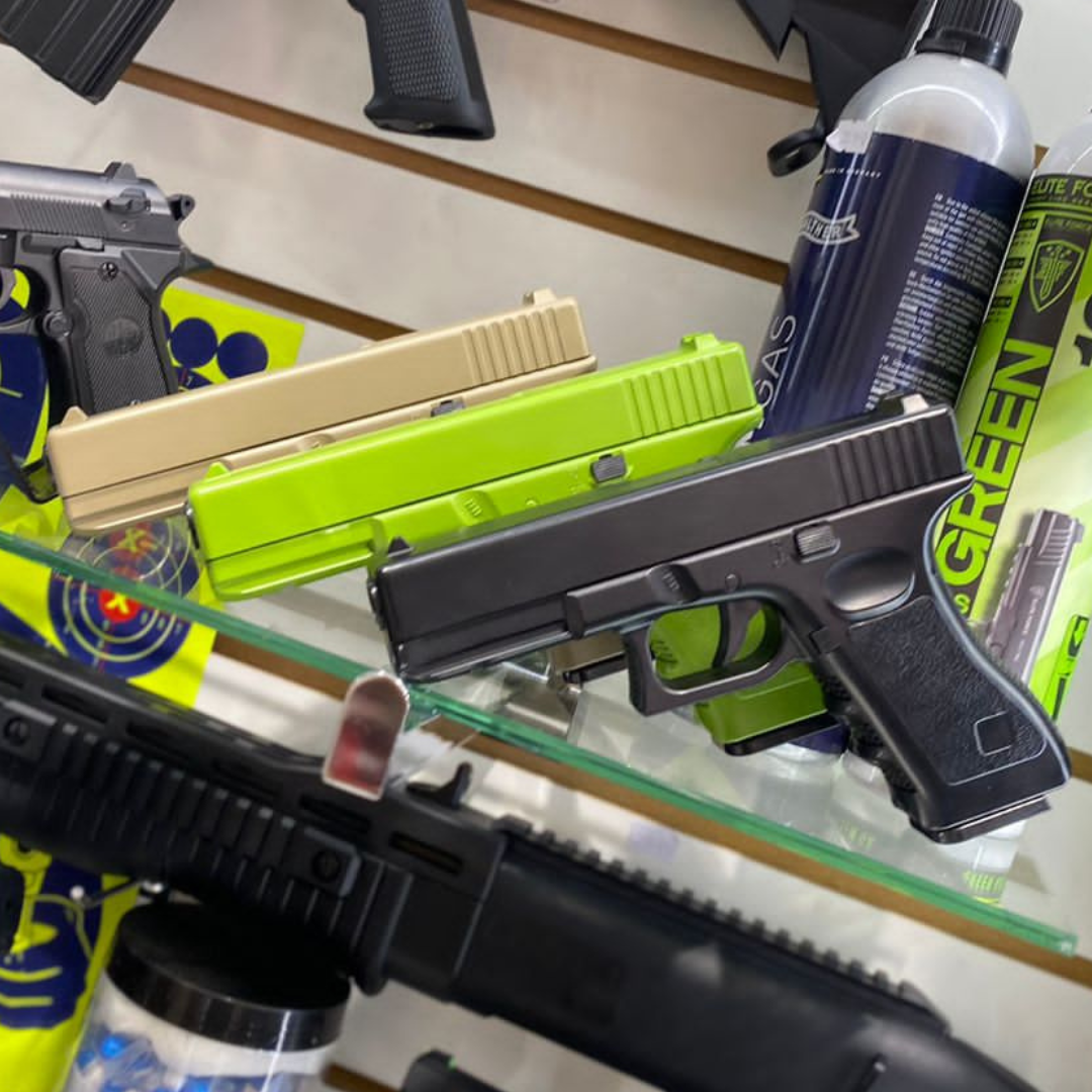 Glock Pistola Balin Paintball Airsoft Gun v20 Color Variado