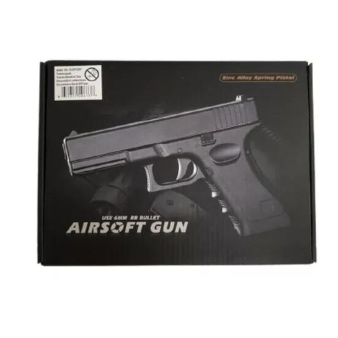 Glock Pistola Balin Paintball Airsoft Gun v20 Color Variado