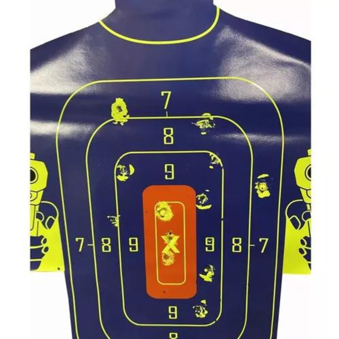Diana Target Adhesivo Tiro Silueta Humano Airsoft Tiro