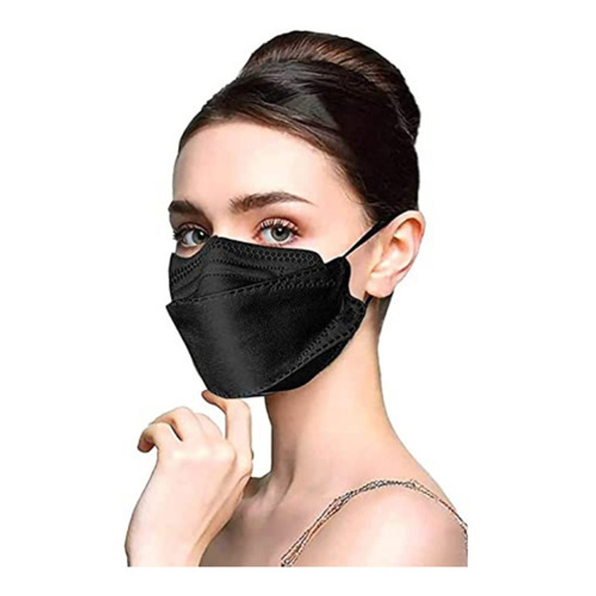 Mascarilla K N94 Certificadas Pack 30 Unidades Negro Ekolmac