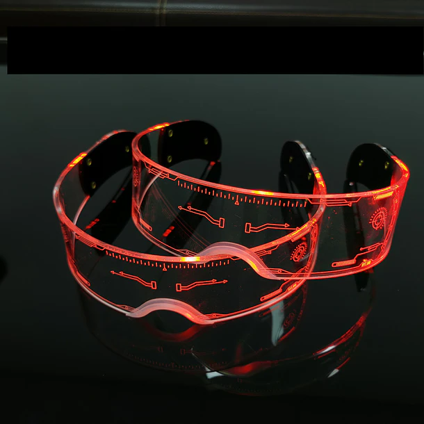 Lentes Led Para Fiestas Con Luces Gafas Luminosas