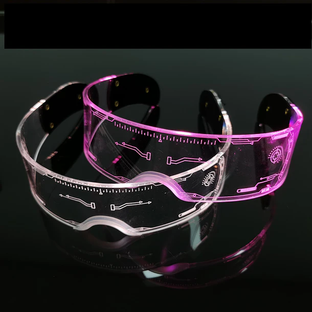 Lentes Led Para Fiestas Con Luces Gafas Luminosas