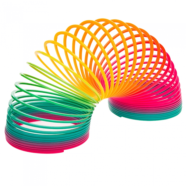 Set Juguete Resolte Arcoiris Magic Spring 12 Unidades De Pla