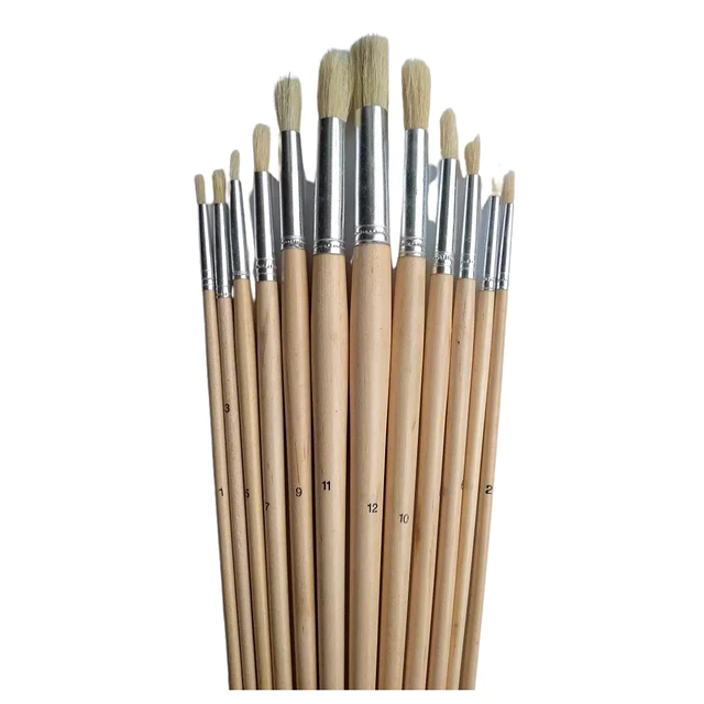 Set de Pinceles Artisticos Profesionales x12 Unidades