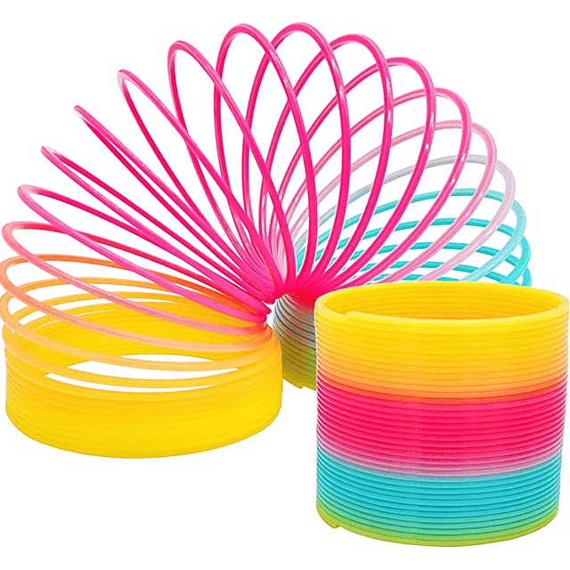 Resorte Magico Slinky Juguete Aerodinamico Antiestres