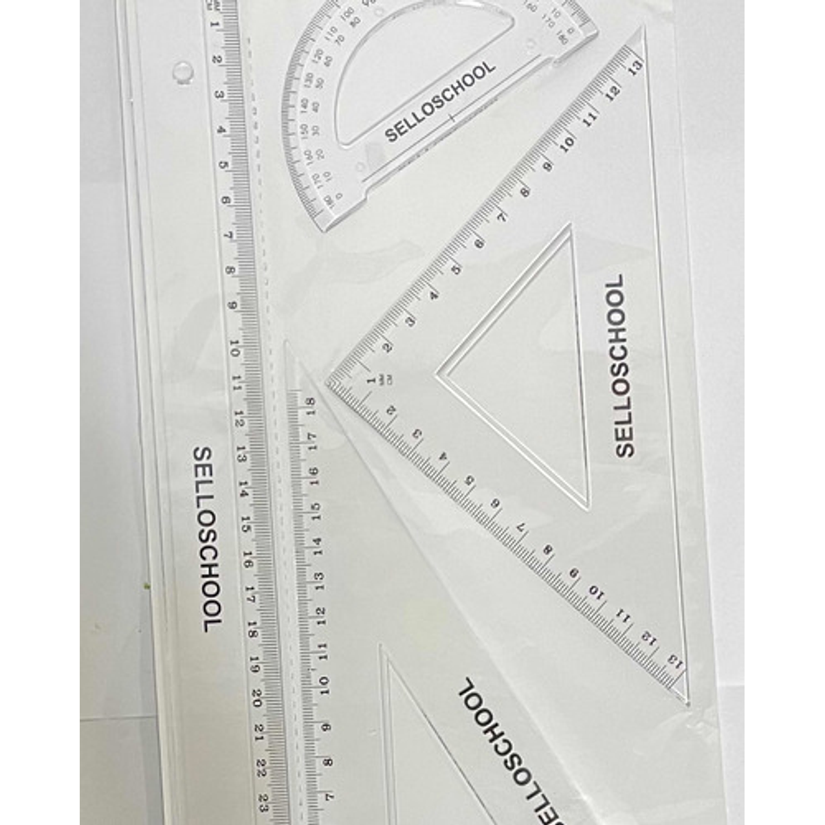 Set De Reglas 4 Piezas