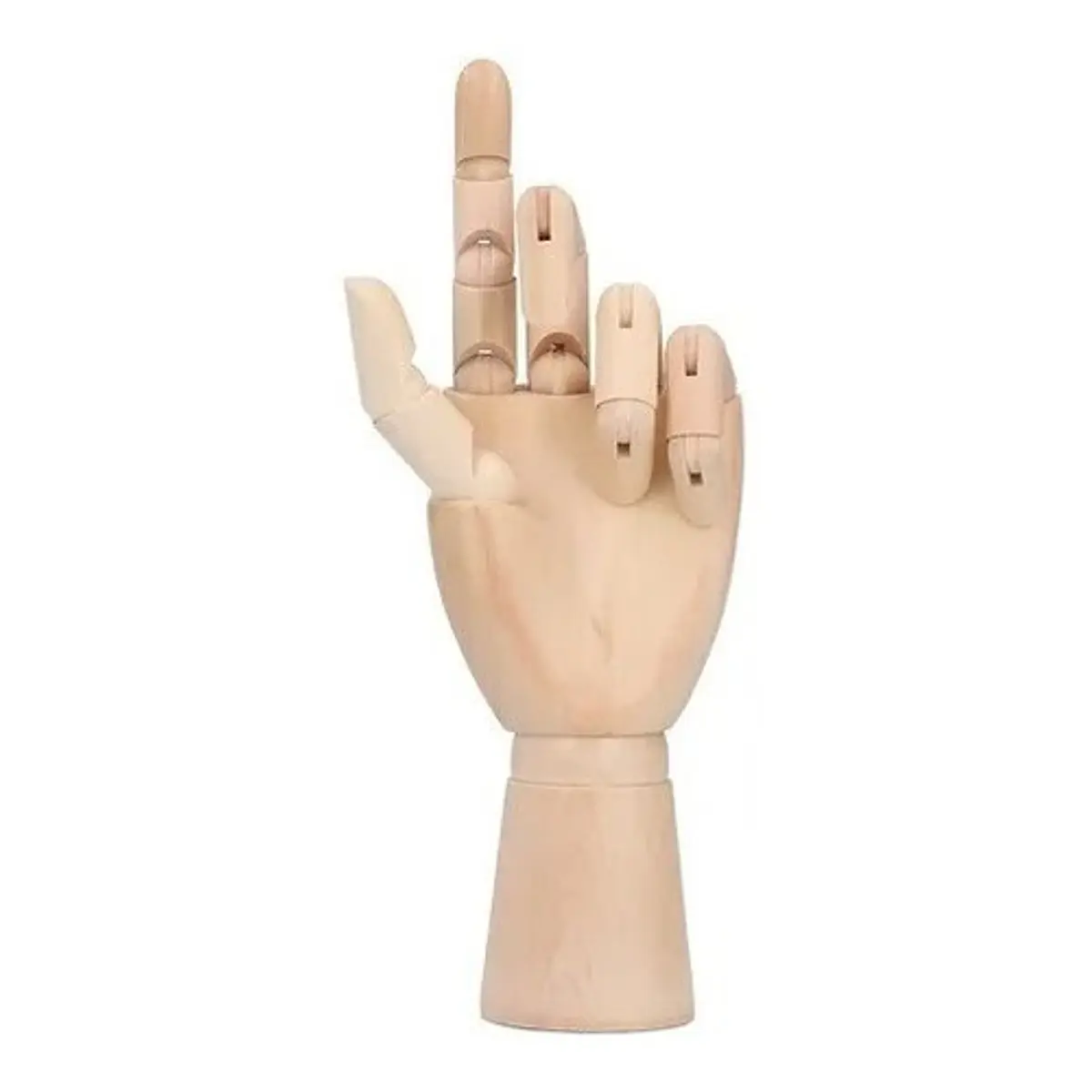 Modelo Articulado De Mano Hecho De Madera Para Dibujo Y Arte