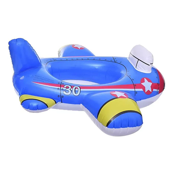 Flotador Infantil Avión 1x Juguete Para Piscina