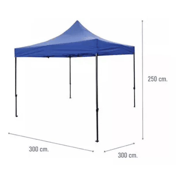 Carpa Toldo Retractil Plegable Reforzado Impermeable Verano
