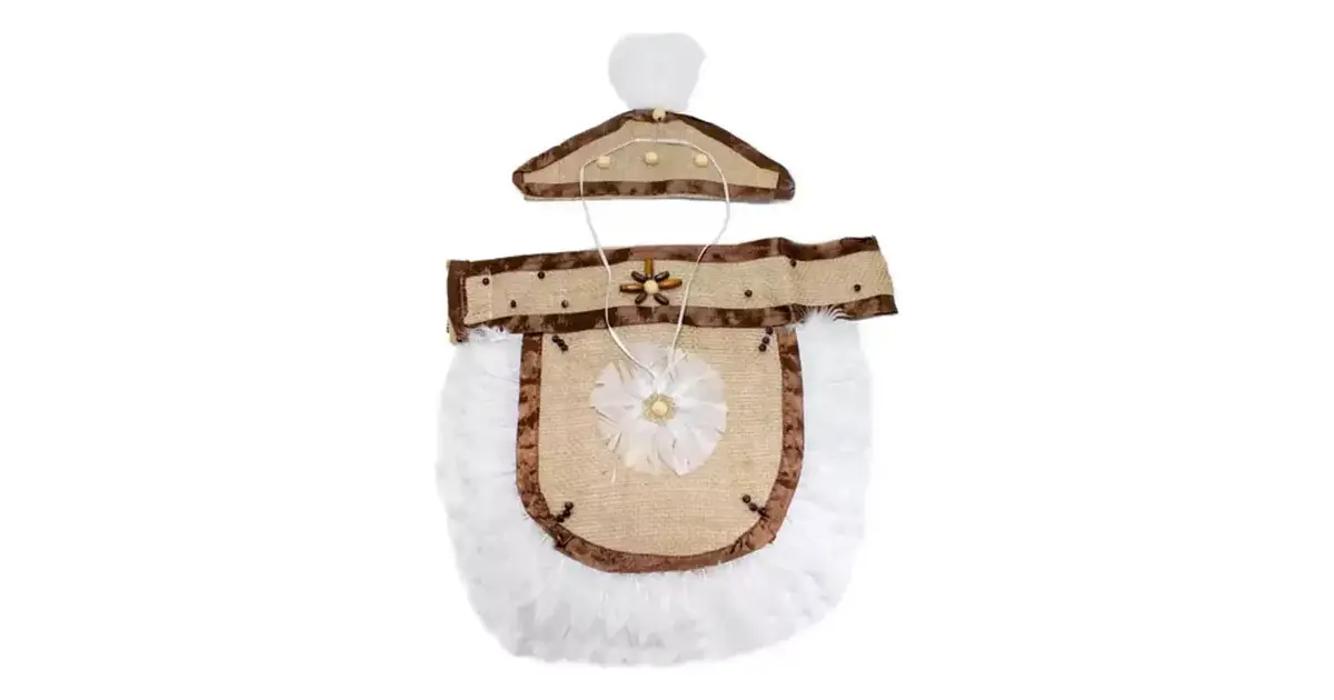 Traje Pascuense Con Plumas Hombre Fiestas Patrias