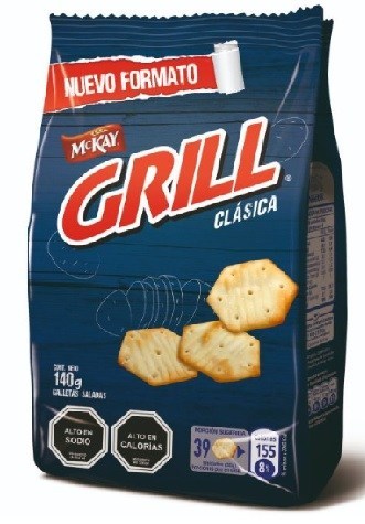 Galleta grill bolsa 140 grs