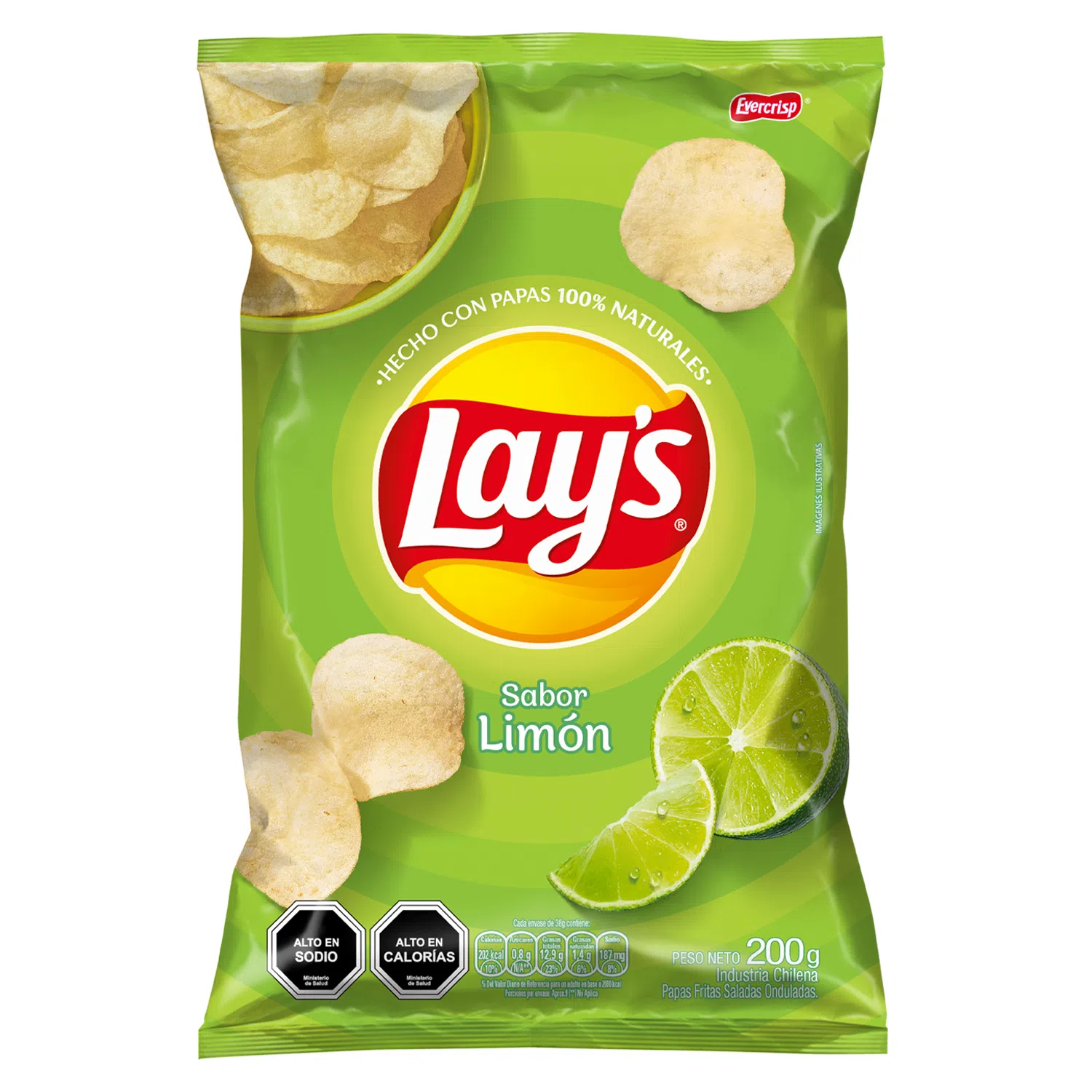 Lays limon 200grs