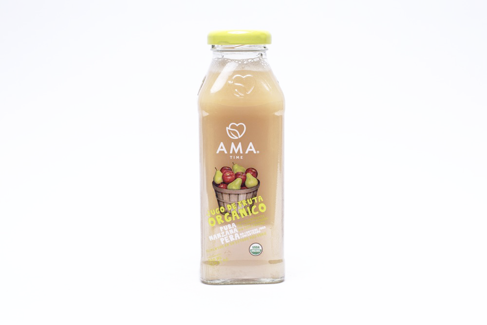 Jugo organico ama manzana/pera
