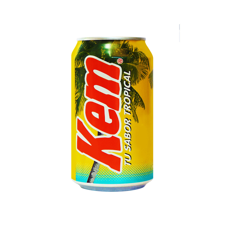 Beb. kem piña lata 350cc.