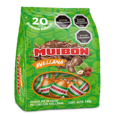 Muibon huevito choc leche avellana