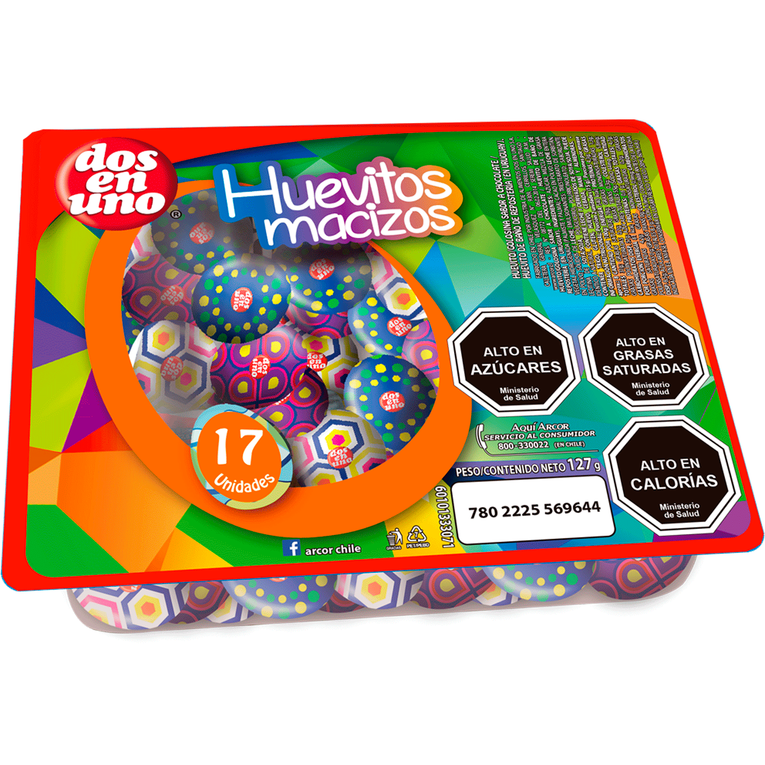 Bandeja huevitos macizo deu