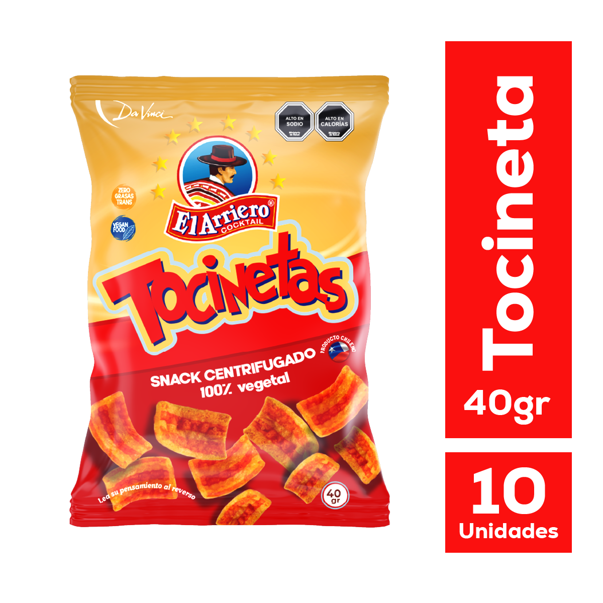 Tocinetas 40gr c/u