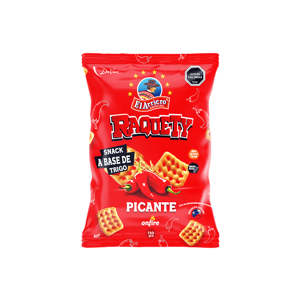 Caja de 6 un Raquety Picante 110gr El Arriero | El Arriero