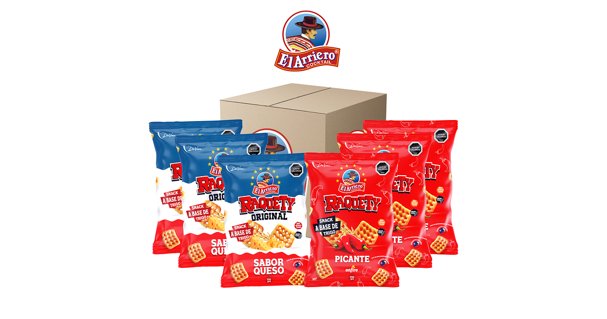 Caja surtida Raquety