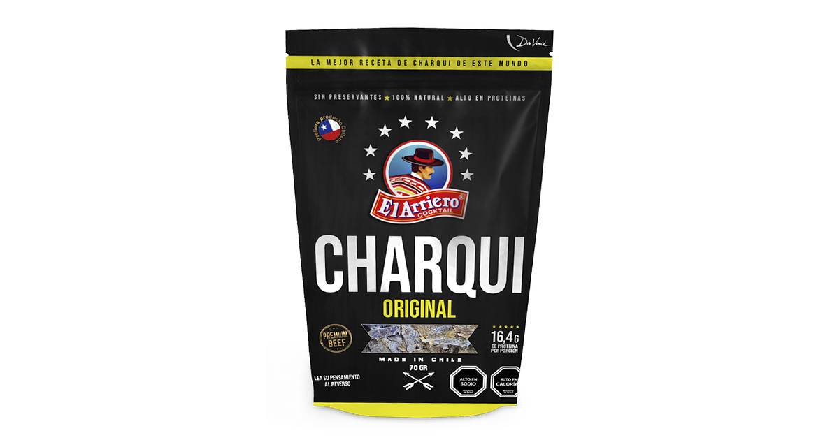 Charqui Premium original de equino 70gr