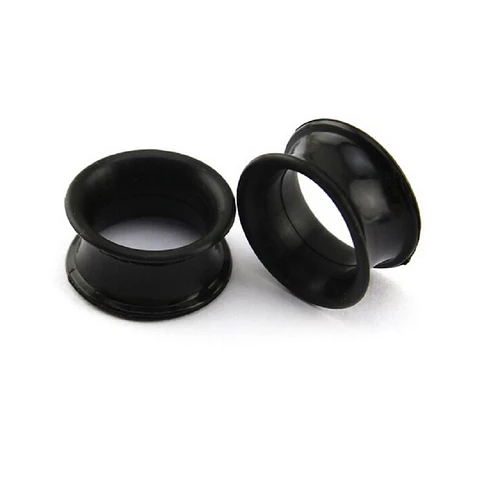 Aros Expansores Oreja Acampanado Estiradores Silicona 22mm