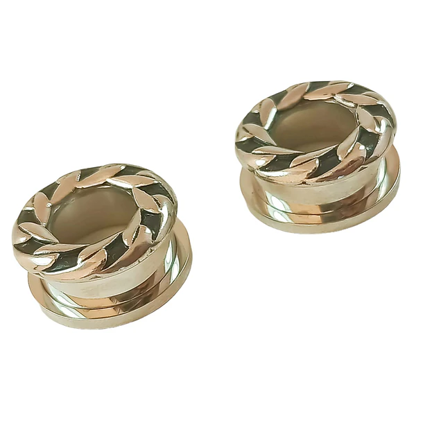 Aros Expansores Oreja Estiradores 18mm Acero Tunel Plug Punk