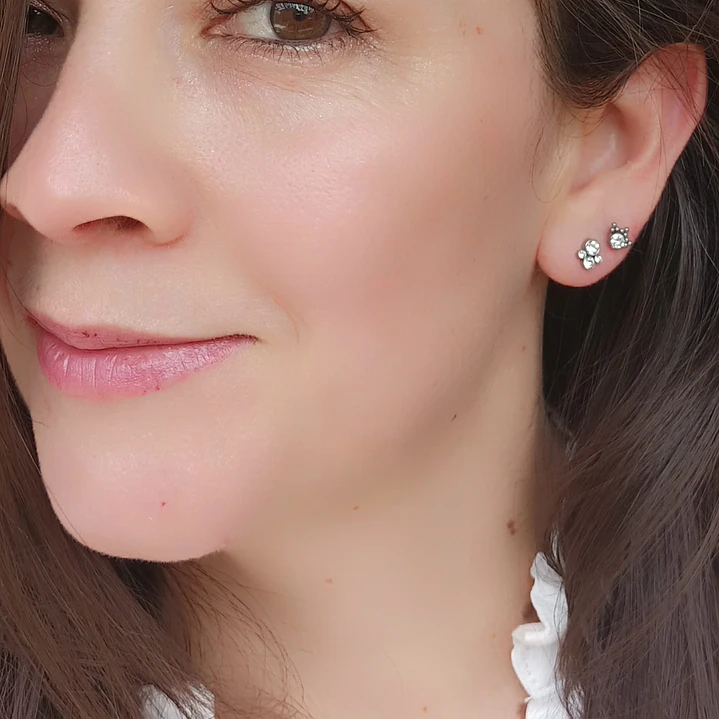 Set de Piercing Conquista Labret push pin acero quirurgico